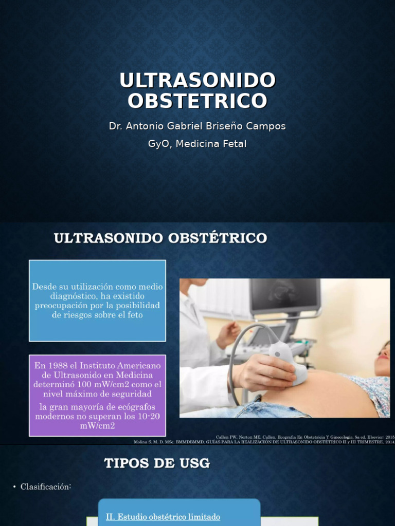 Ultrasonido Obstetrico | PDF