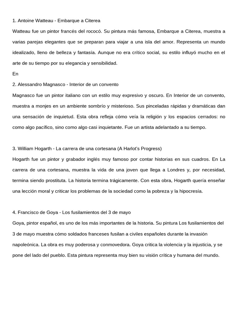 Copia de Rese%C3%B1a Pintores Ilustrados | PDF