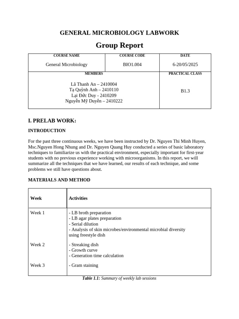 General Microbiology Labwork | PDF | Organisms | Microbiology