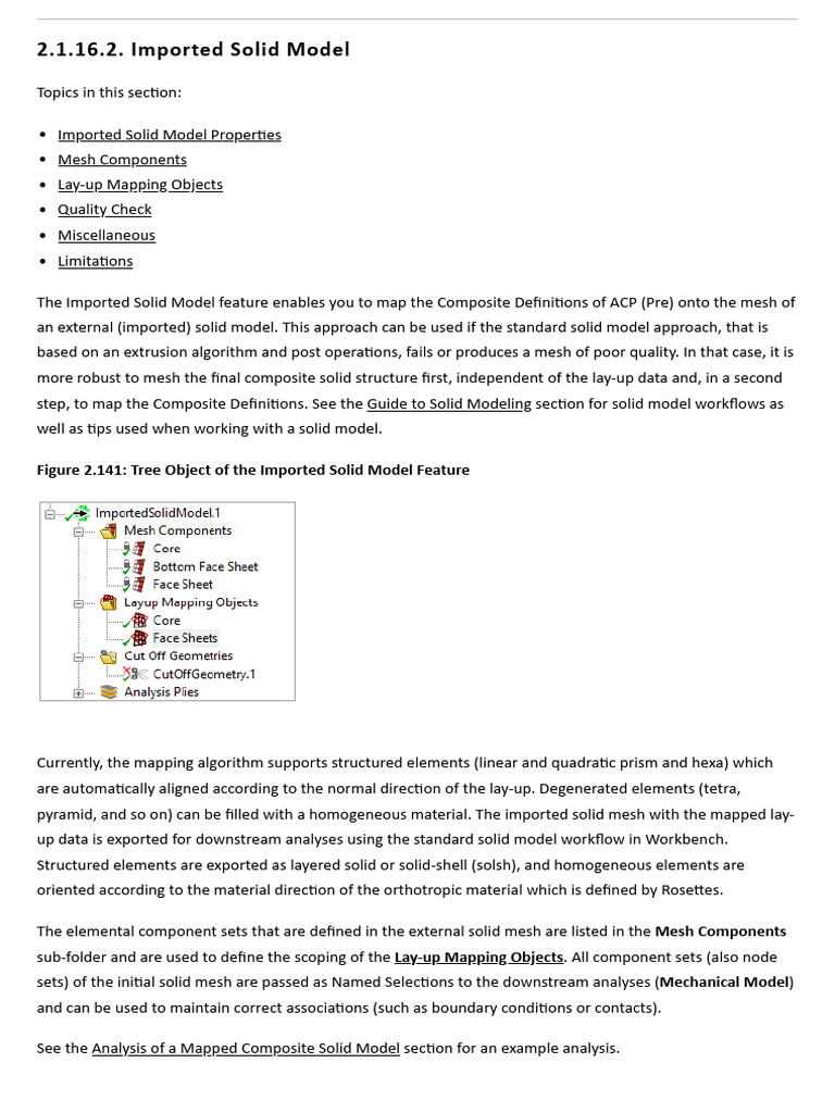 Imported Solid Model Overview | PDF | Geometry | Scope (Computer Science)