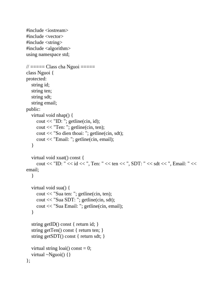 phần code | PDF | Computer Programming | Programming Paradigms