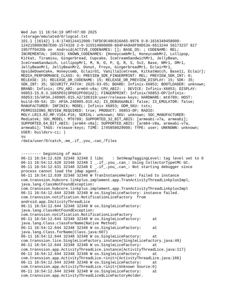 Logcat | PDF | Tablet Computer | Software