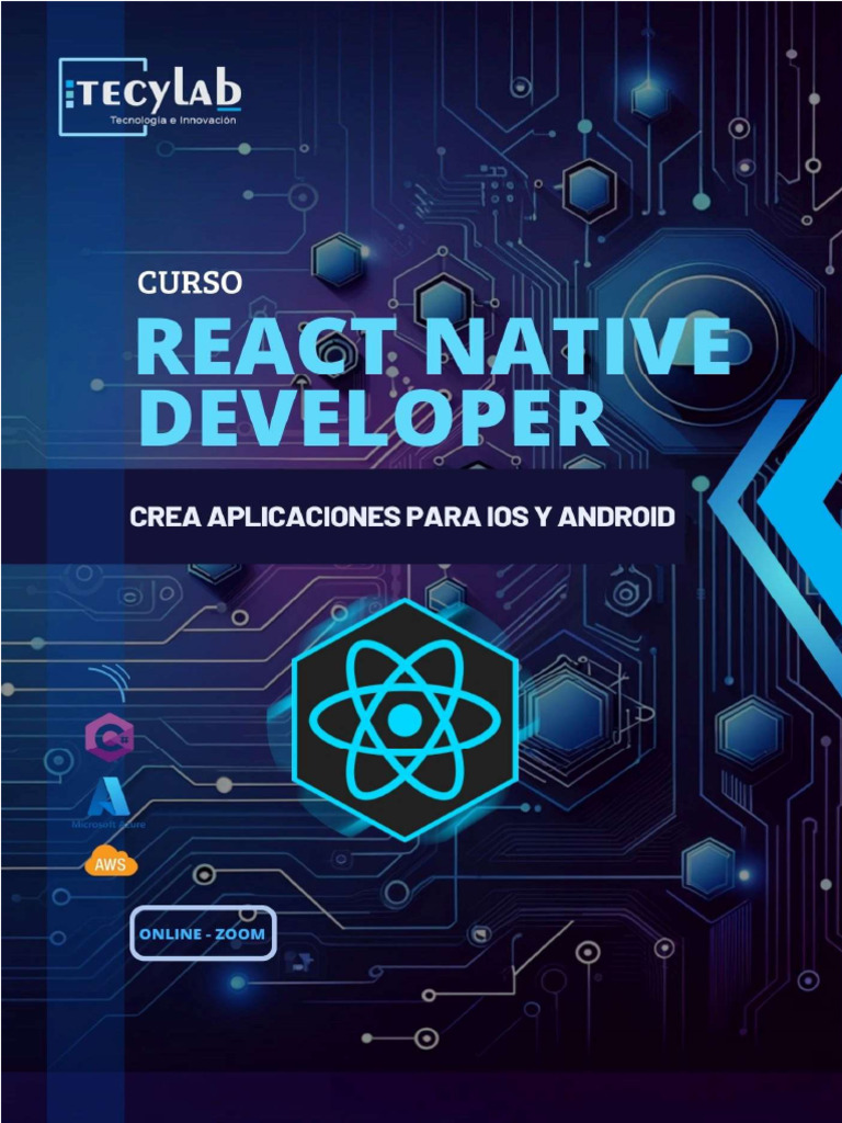 Curso - React Native - 27SET25-S.C. BROCHURE | PDF | Aplicación movil | Tecnologías de la ...