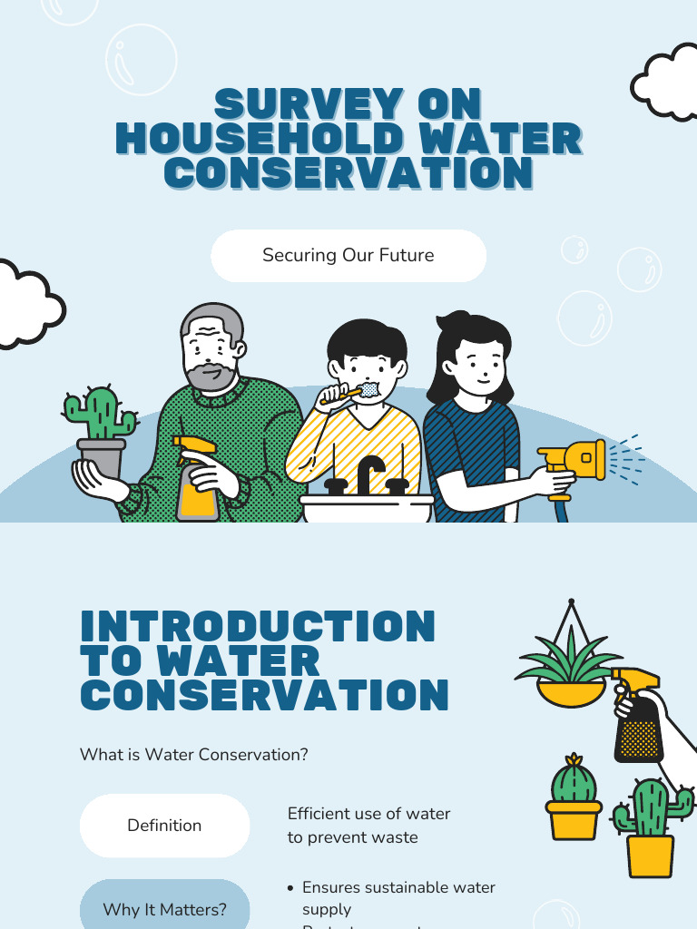 Blue Illustration Water Conservation Presentation - 20250908 - 190741 ...