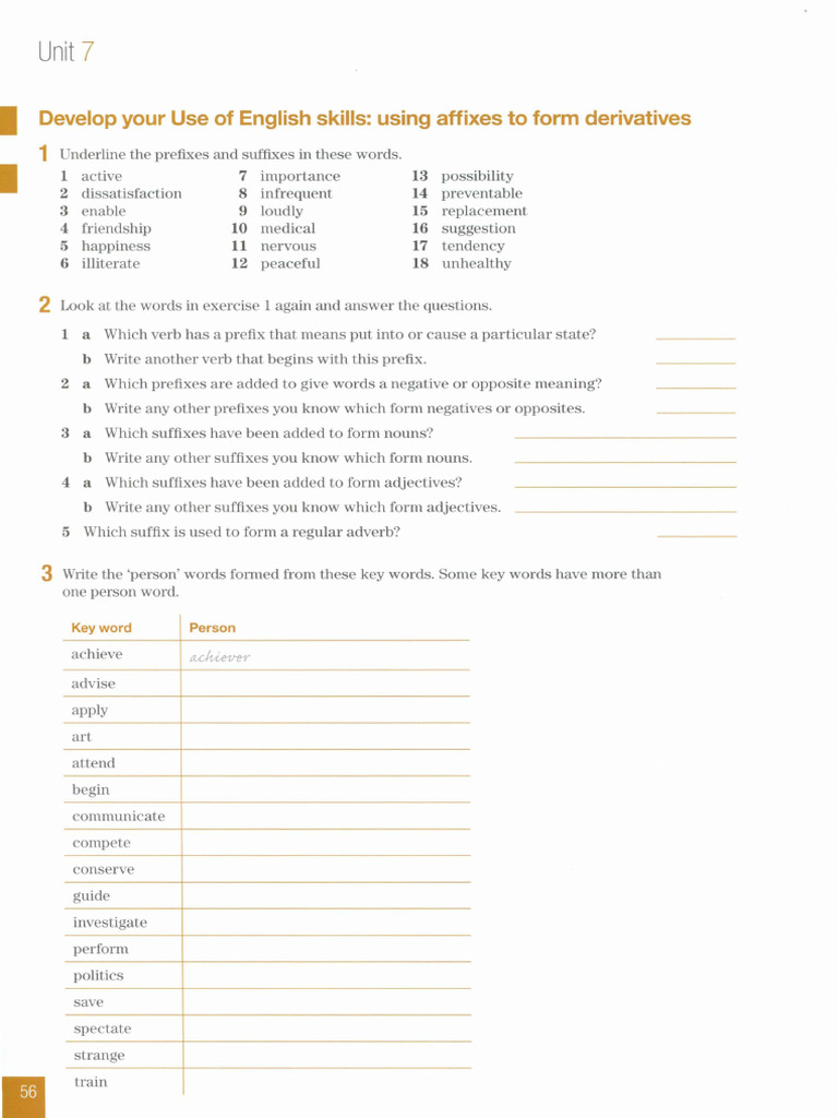 Improve Your Skills - Use of English For First-58-63 | PDF | Languages ...