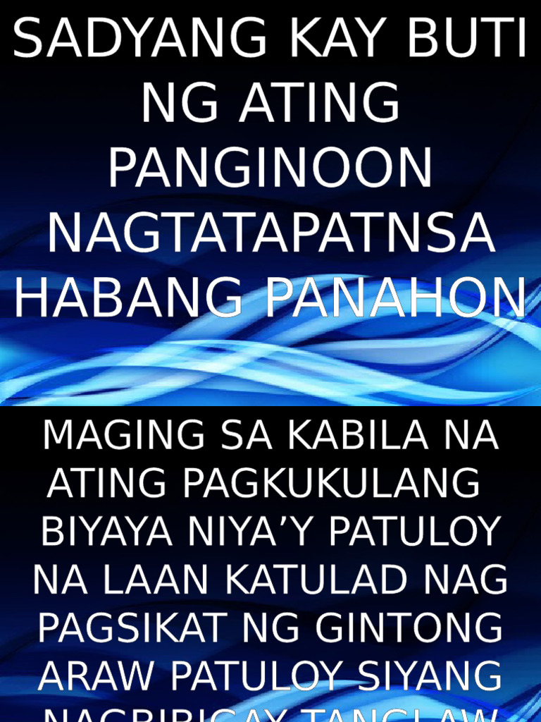 Dakilang Katapatan | PDF