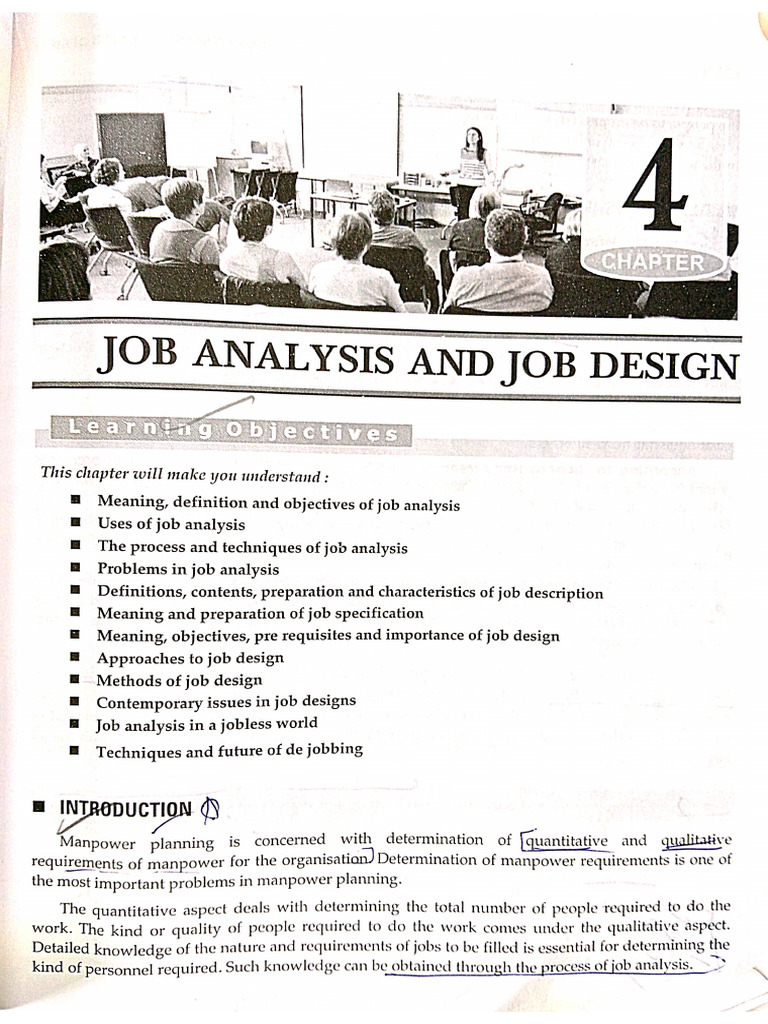 Job Analysis and Job Design | PDF