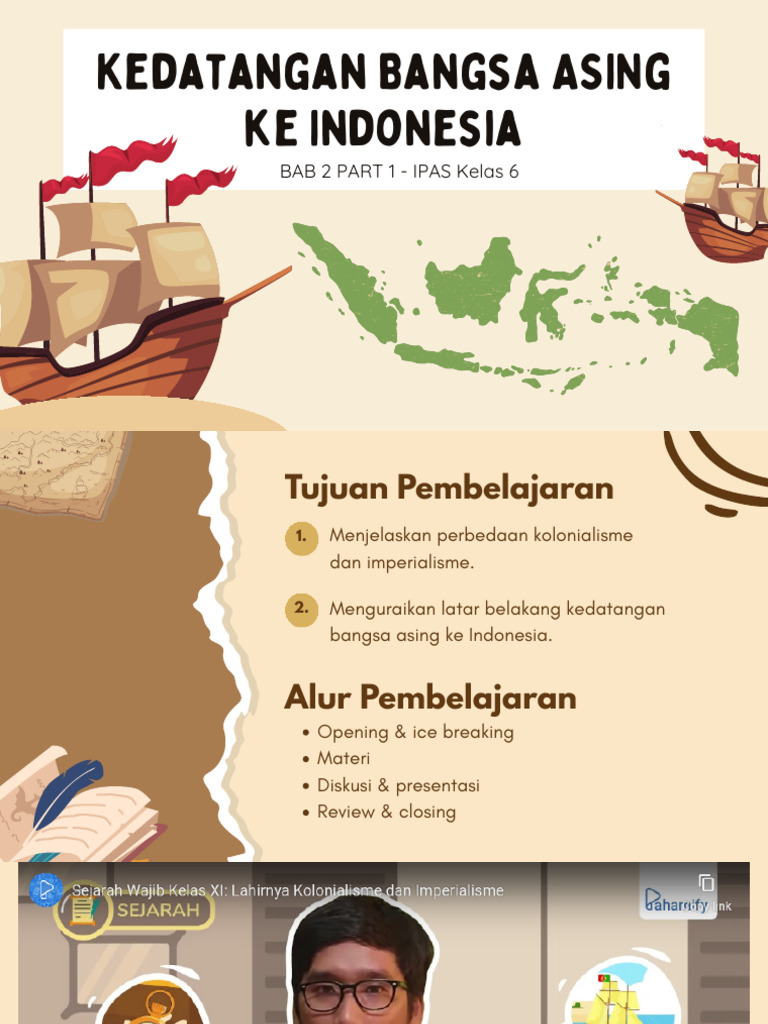Bab 2 (Part 1) - Kedatangan Bangsa Asing | PDF