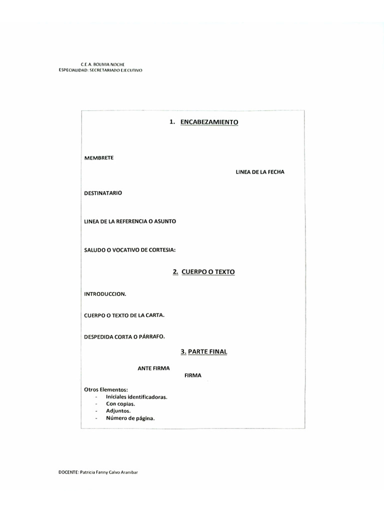 Formatos de Cartas-1 | PDF