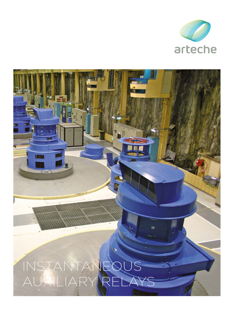 Instantaneous Auxiliary Relays Overview | PDF | Relay | Electric Power