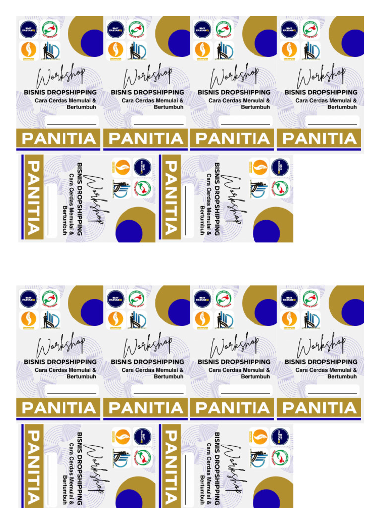 Id Card Panitia | PDF