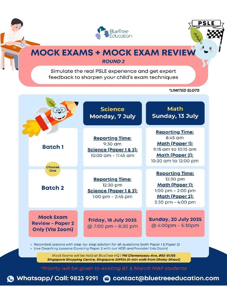 PSLE Ready Bundle (Round 2 Mock Exam - Jul) | PDF