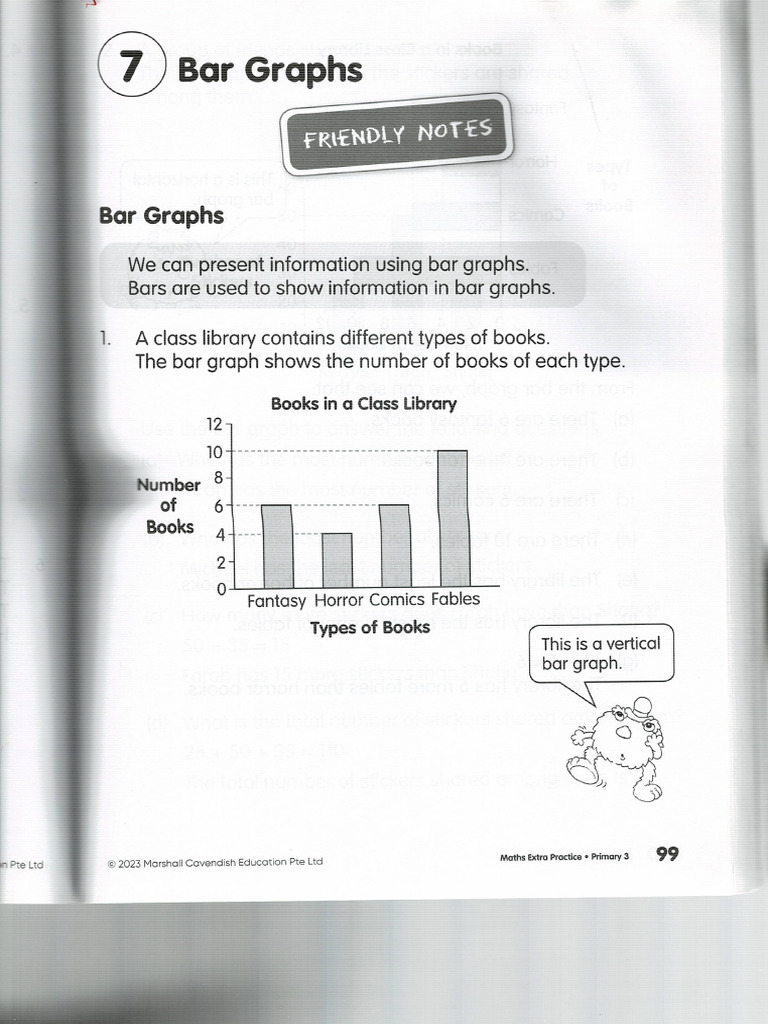 Math Extra P3 Chapter 7 Bar Graphs | PDF