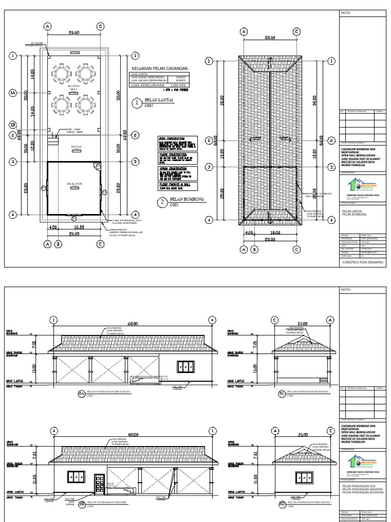 Custom c005 (1200kps) A3 Working Plan (Combine) | PDF