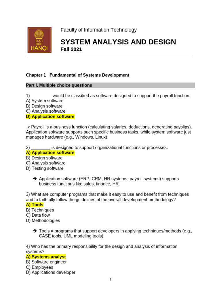 Systems Development Methodologies Overview | PDF | Software Development ...