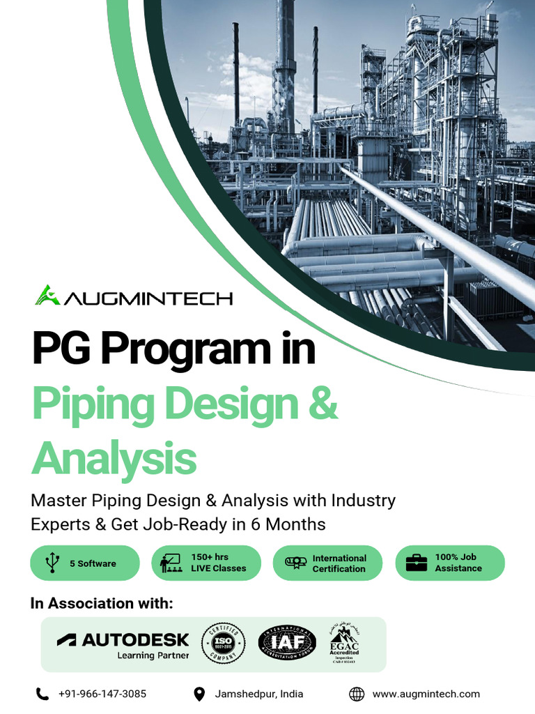Piping Design & Analysis PG Program | PDF | Technical Drawing