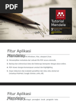 Panduan Menggunakan Mendeley | PDF