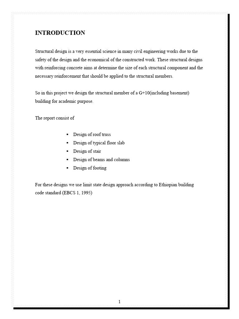 Final Year Project | PDF | Truss | Concrete