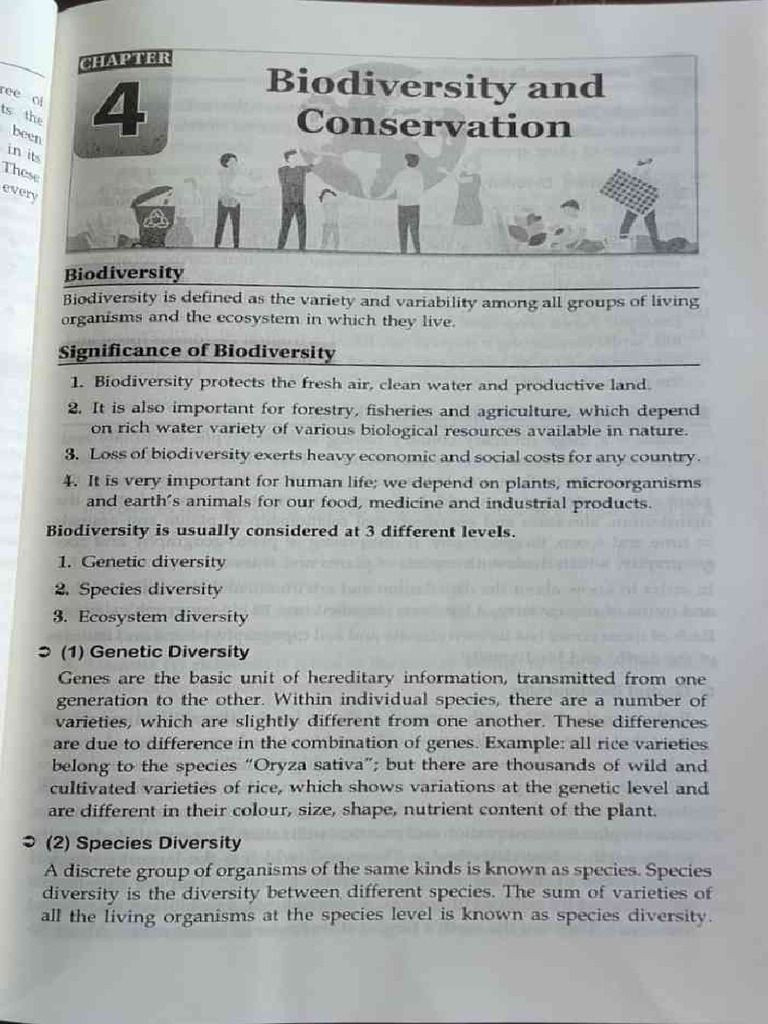 Understanding Biodiversity and Conservation | PDF | Biodiversity ...