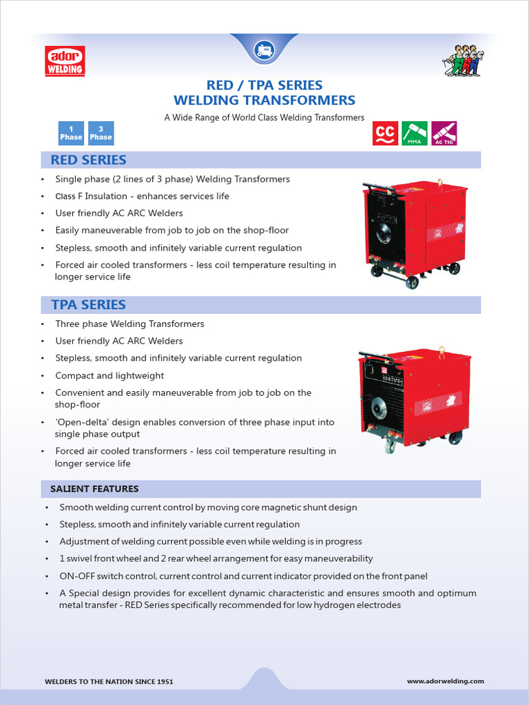 Tpa 303 Tpa 403 | PDF | Transformer | Welding