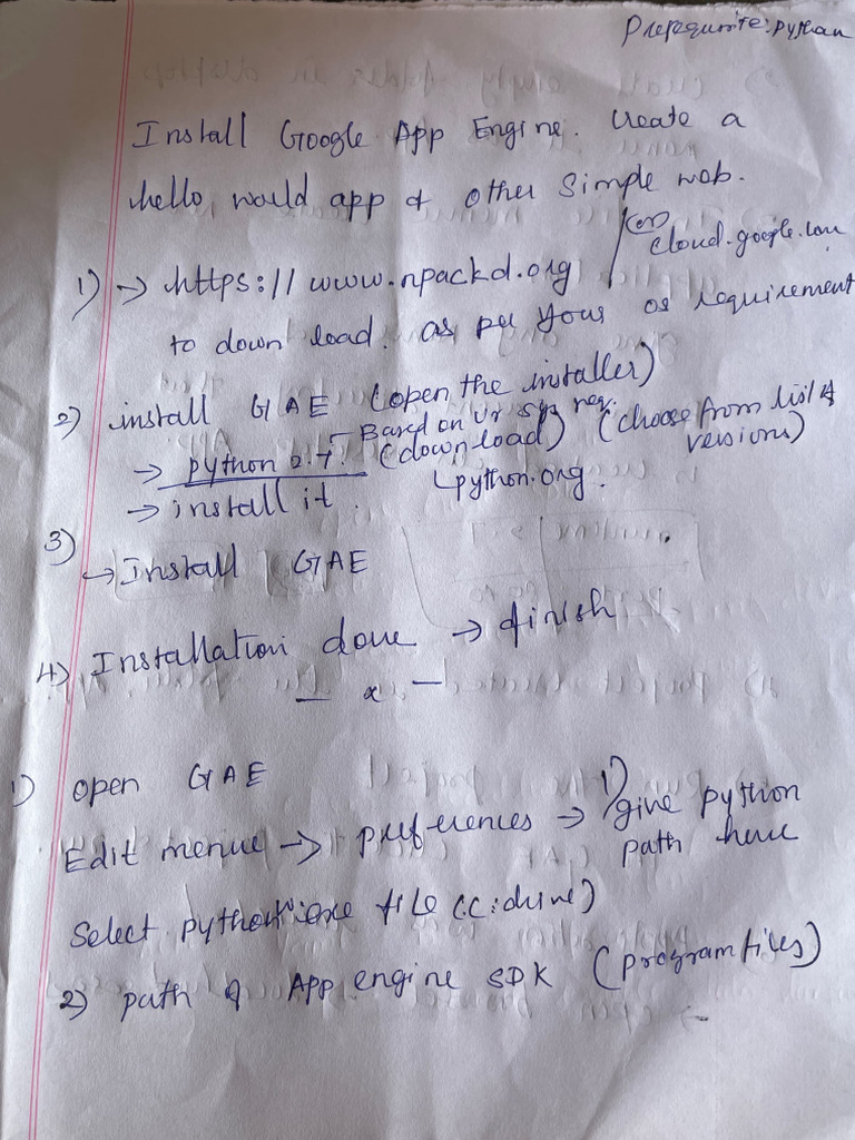 Google App Engine | PDF