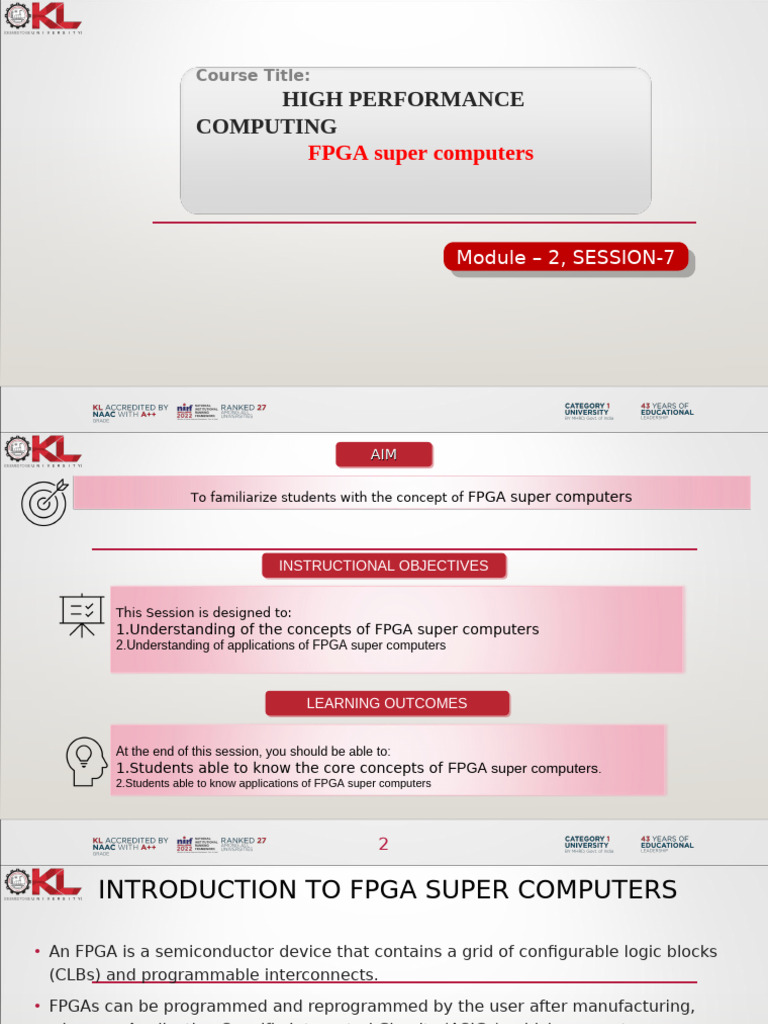 Understanding FPGA Supercomputers | PDF | Field Programmable Gate Array ...