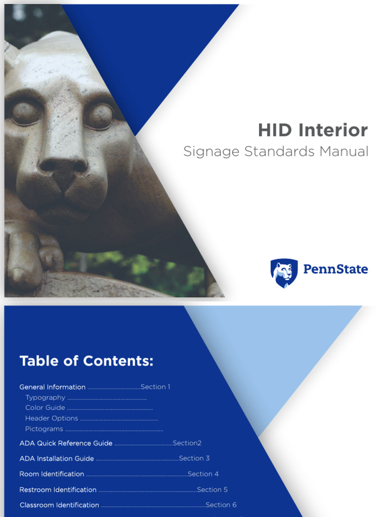 PSU Manual Signage | PDF | Stairs | Door