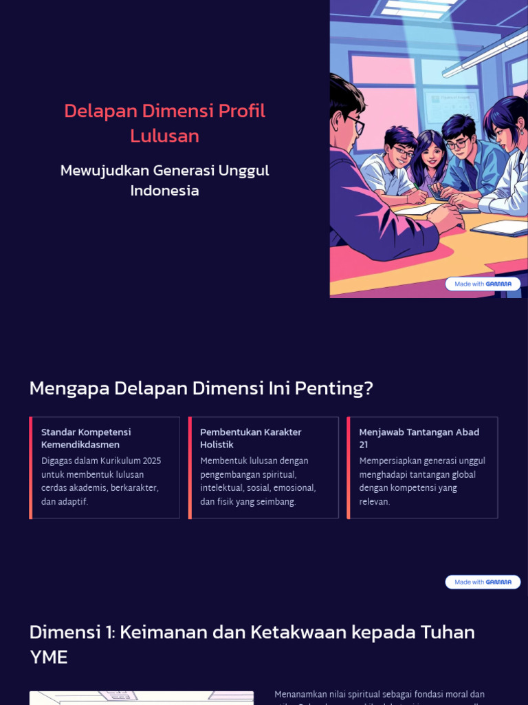 Delapan-Dimensi-Profil-Lulusan | PDF