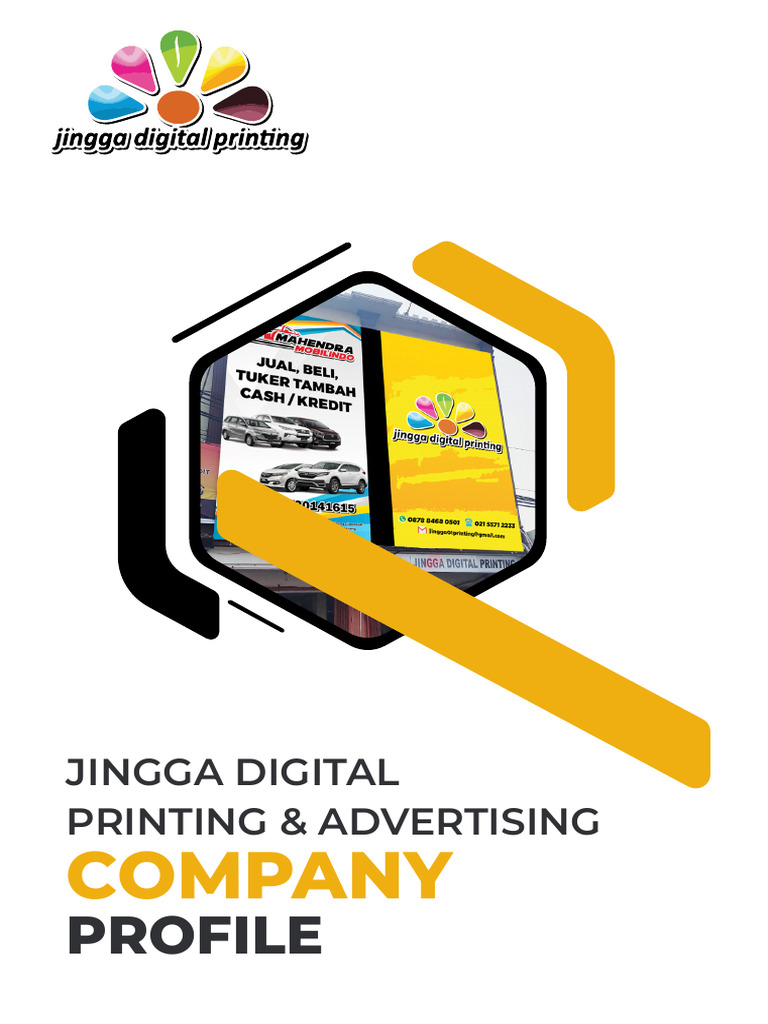 Profil Perusahaan Jingga Digital Printing | PDF