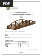 Grade 9 Technology Term 1 Overview | PDF | Beam (Structure) | Lever