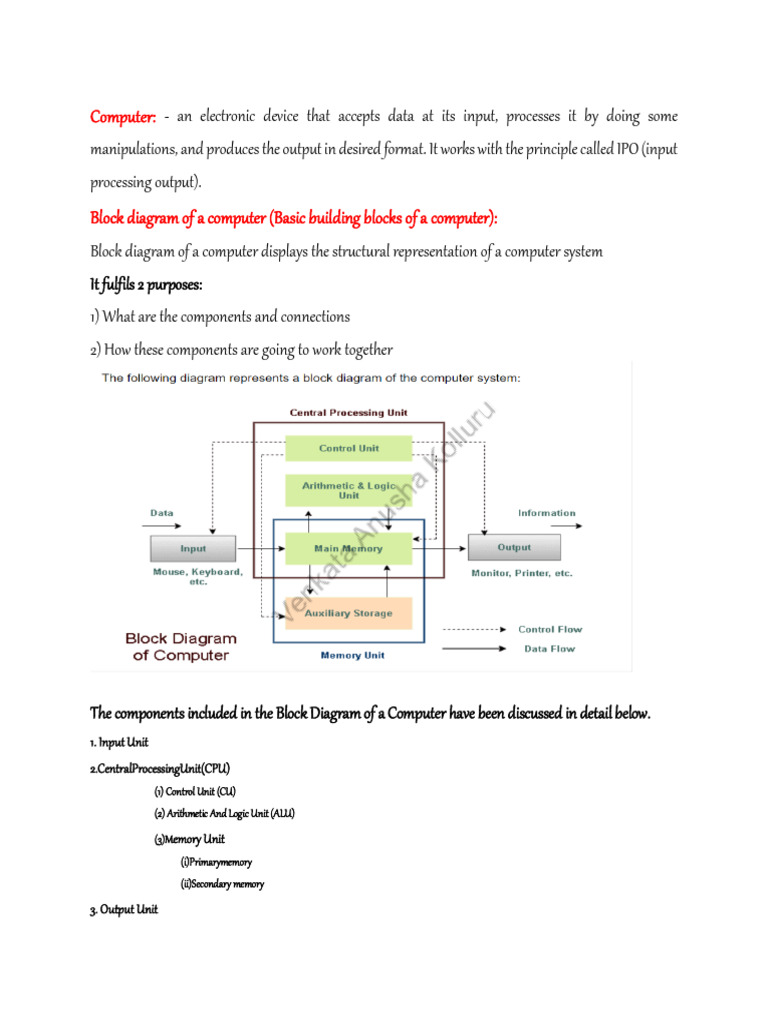 1.introductory Concepts | PDF | Computer Data Storage | Input/Output