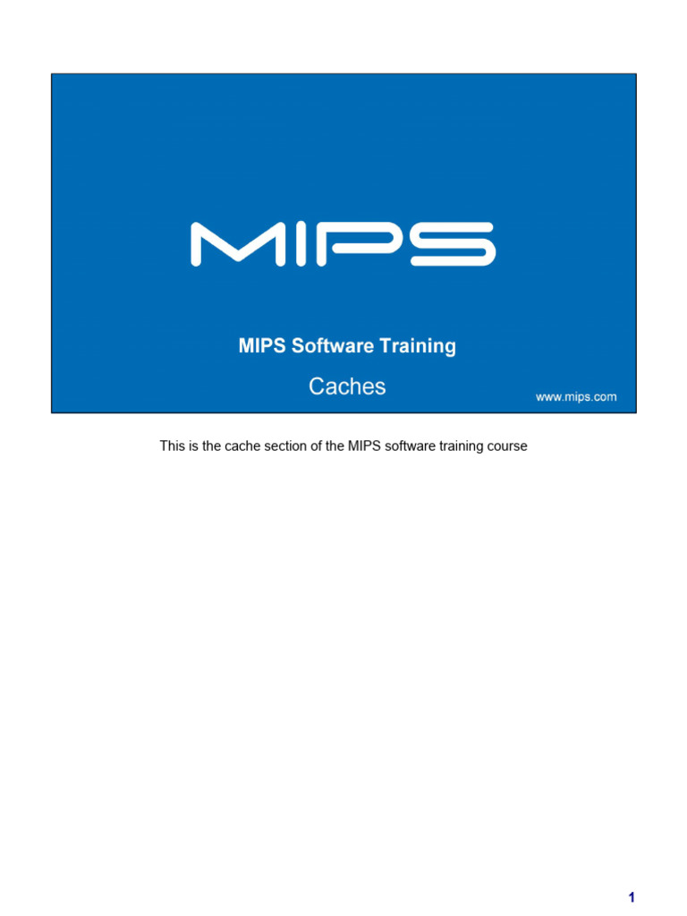 Caches | PDF | Cpu Cache | Cache (Computing)