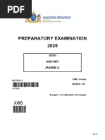 Grade 12 History ATP 2025 Overview | PDF