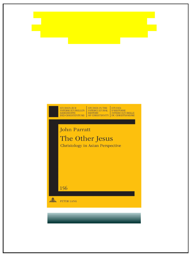 The Other Jesus Christology in Asian Perspective Studien zur ...