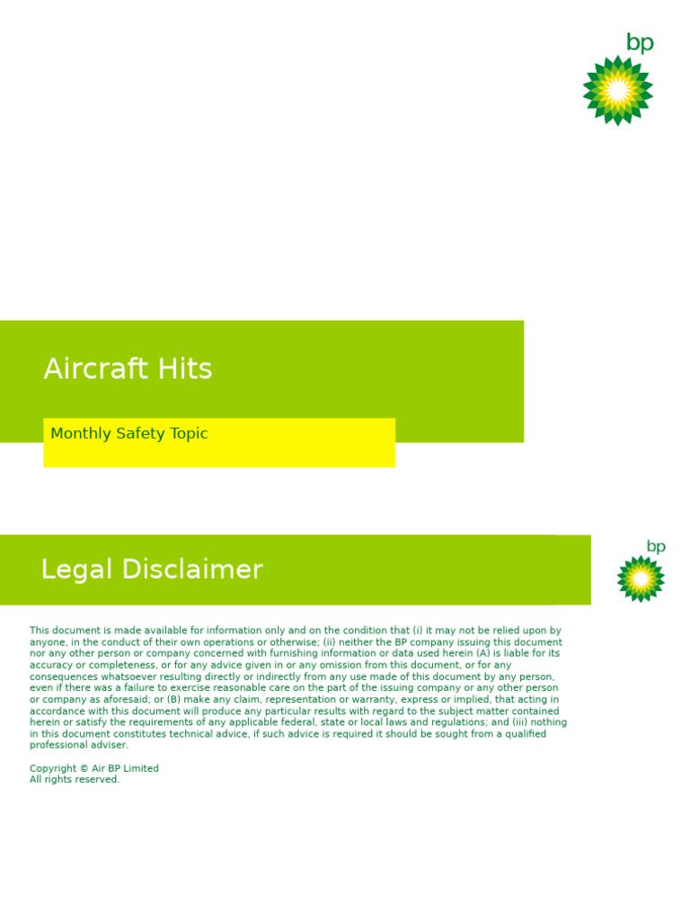 Preventing Aircraft Hits: Safety Guidelines | PDF | Vehicles | Aviation