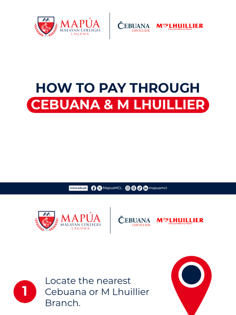 Paying Tuition via Cebuana & M Lhuillier | PDF | Payments | Fee