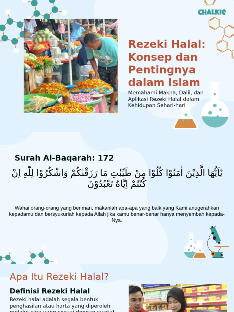 Rezeki Halal Konsep Dan Pentingnya Dalam Islam Fix | PDF