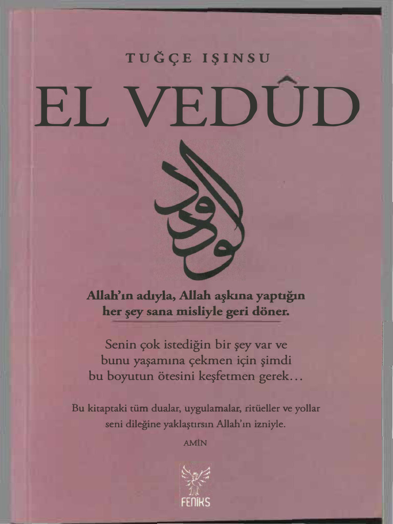 El Vedud Tuğce Işınsu PDF | PDF