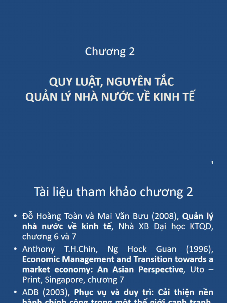Chương 2 QLNN - Quy Luat Nguyen Tac - SV | PDF