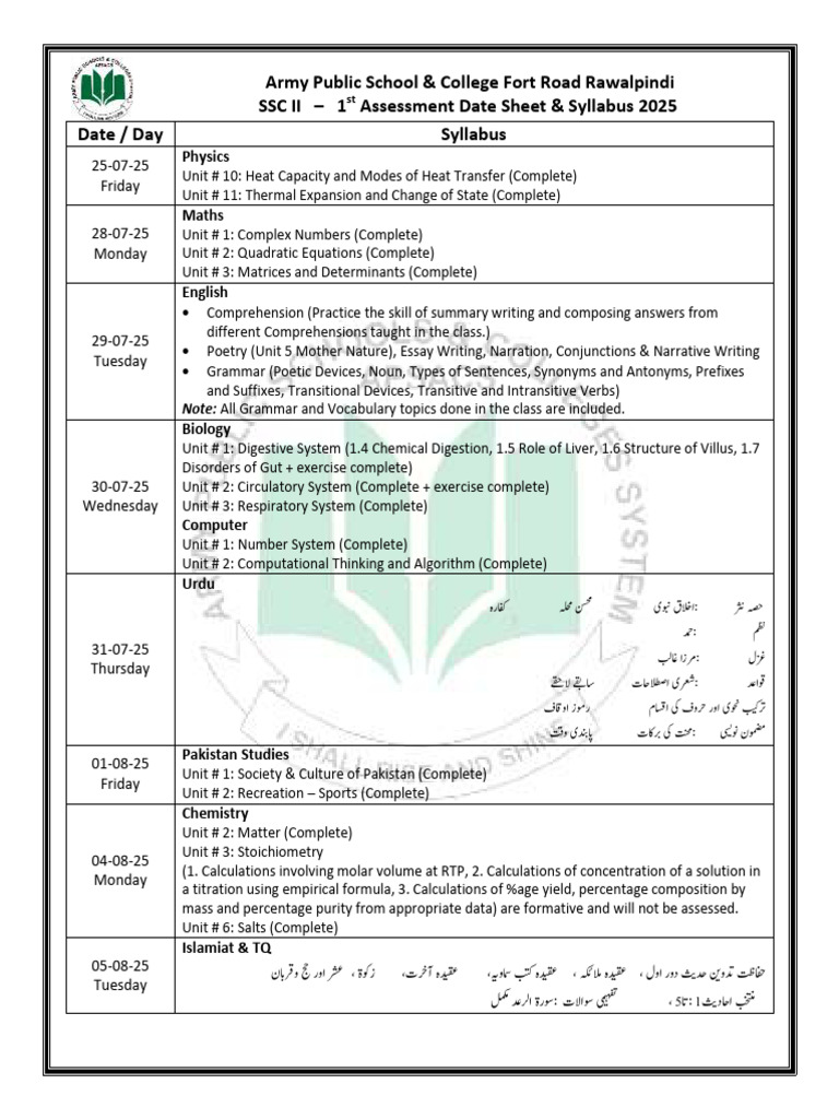 SSC II Assessment Date Sheet 2025 | PDF | Linguistics | Language Families
