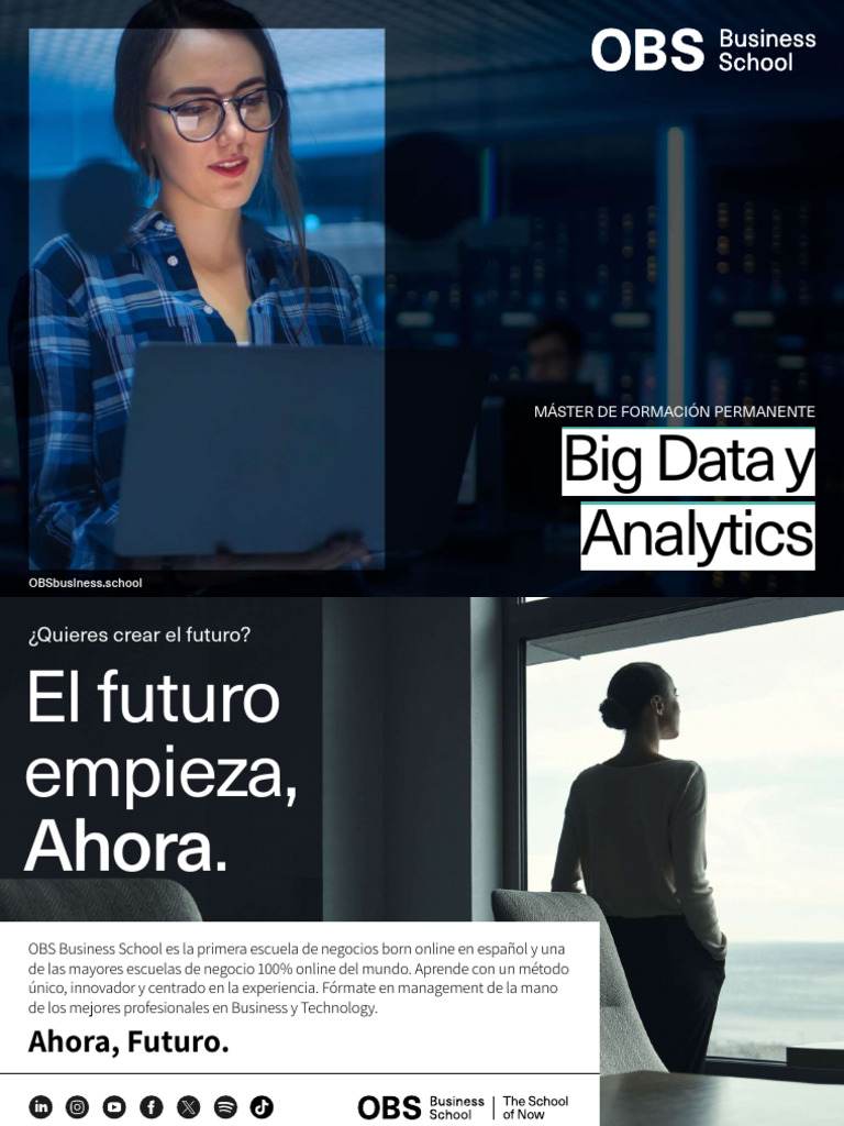 Máster en Big Data y Analytics Online | PDF | Big Data | Máster en ...