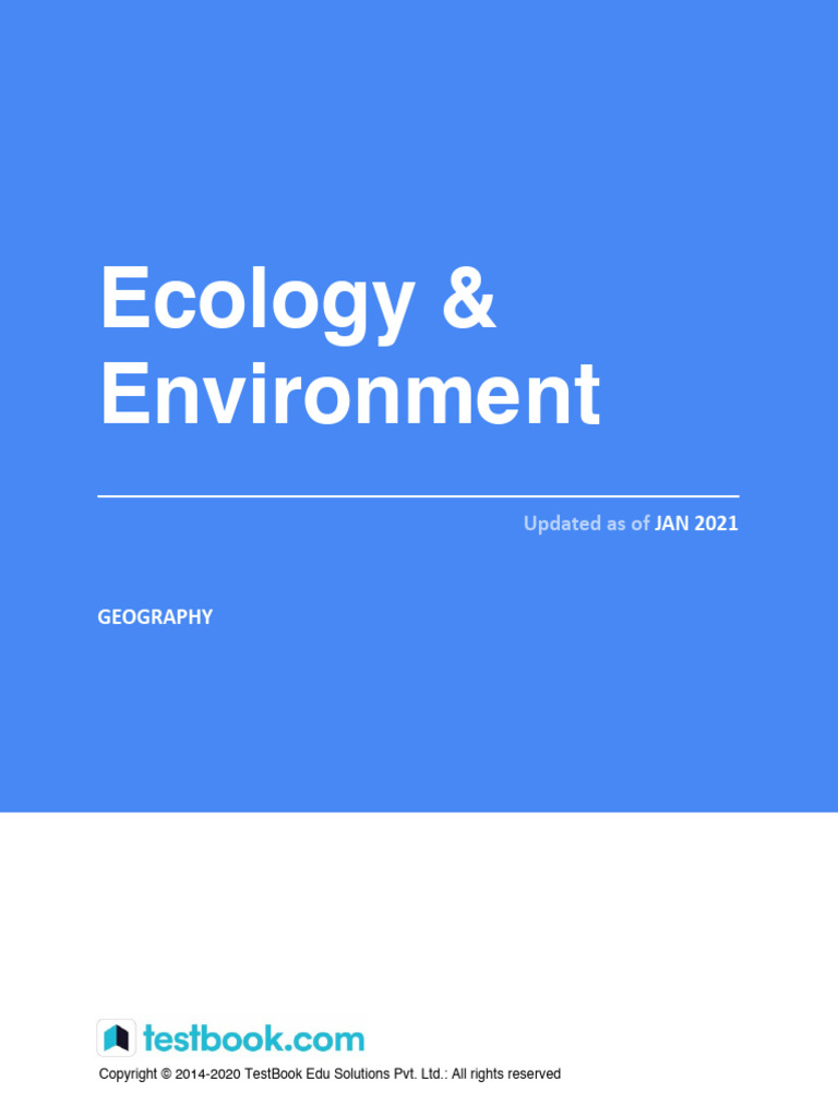 Ecology and Ecosystem Interactions Guide | PDF | Food Web | Ecosystem