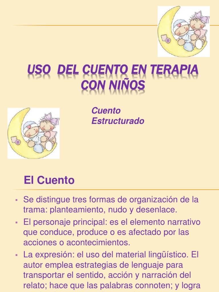 Utilización del Cuento en terapia con niños
