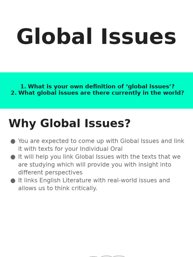 Exploring Global Issues and Texts | PDF | Communication | Human ...