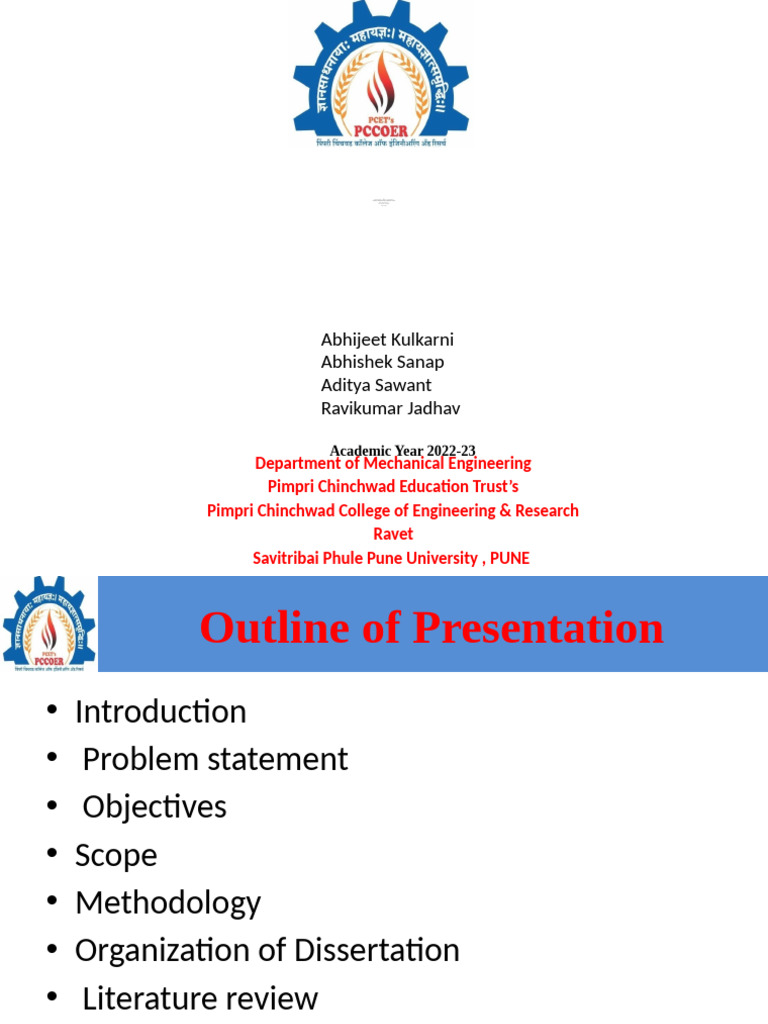 BE Project Stage I Review I PPT Template-1 | PDF