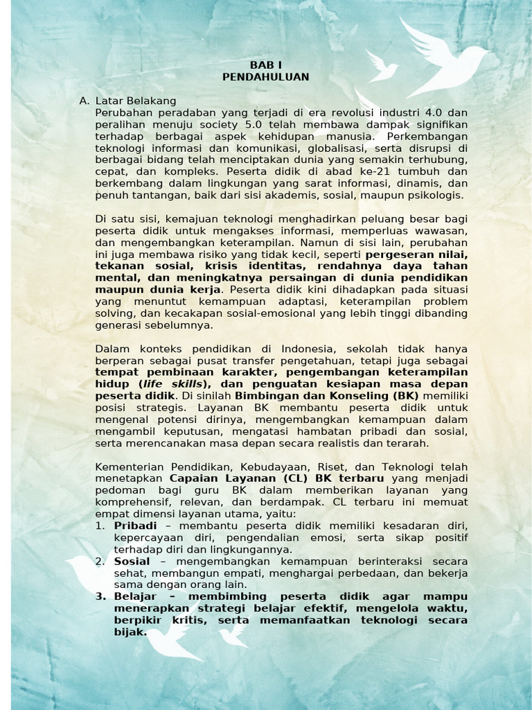 Program BK Kurmer Ta. 2025-2026 Disesuaikan Dengan Deep Learning | PDF