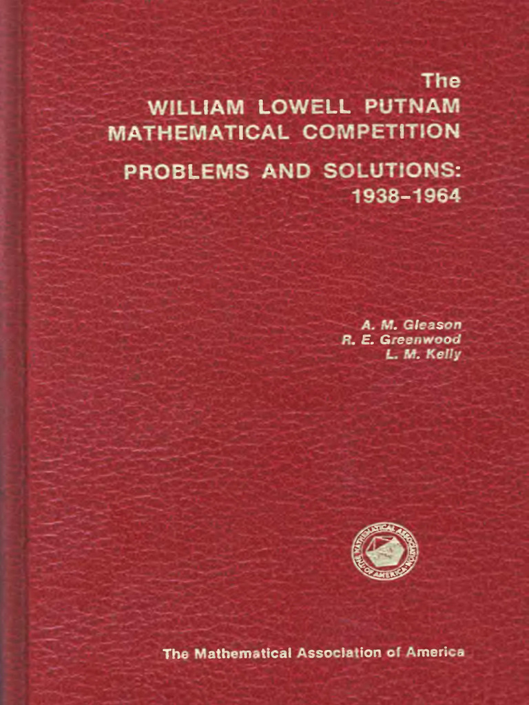 Putnam 1938 1964 Solutions | PDF