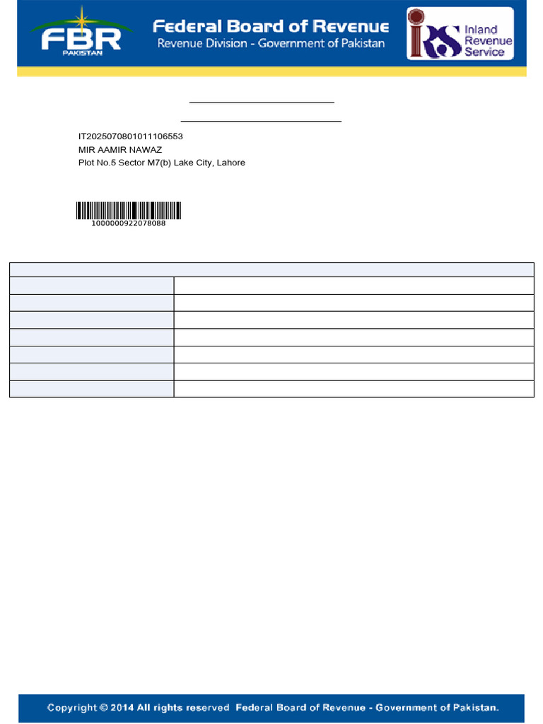 Capital Assets Declaration Certificate | PDF