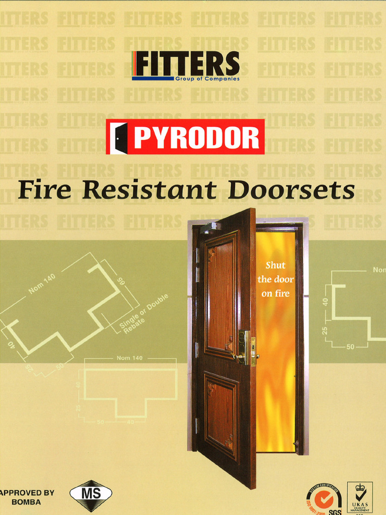 Sample - Fire Rated Door Catalogue - Pyrodor - Brochure | PDF