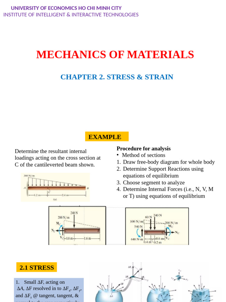 Stress and Strain in Materials Analysis | PDF | Stress (Mechanics) | Force